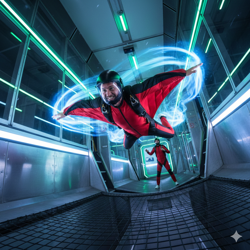 Indoor Wingsuit Flying: No Parachute Required – Get Set Escape: Cheap ...